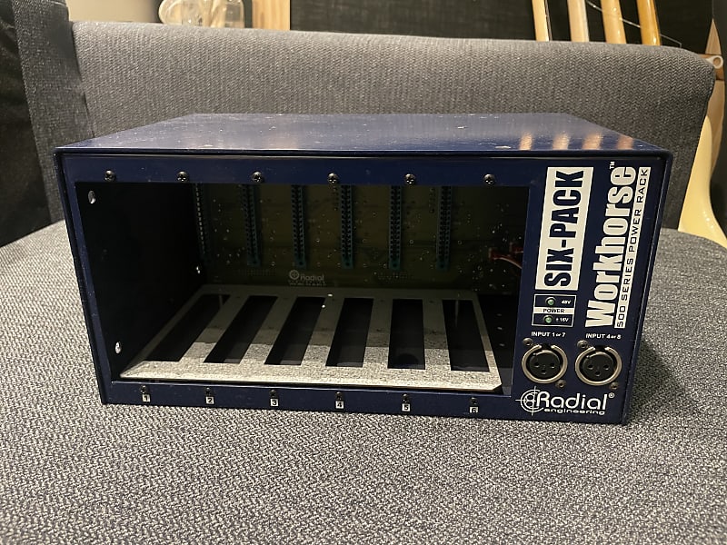 Radial Workhorse Six Pack 500 Series Rack | Reverb