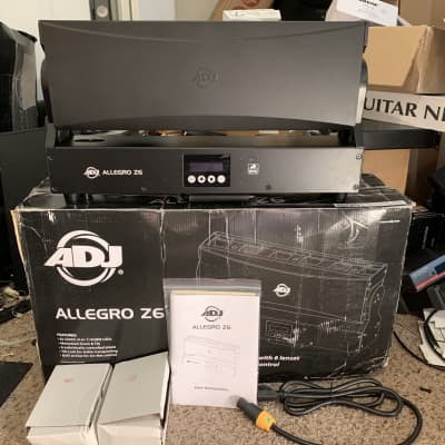 American DJ Allegro Z6 zoomable wash and motorized tilt | Reverb