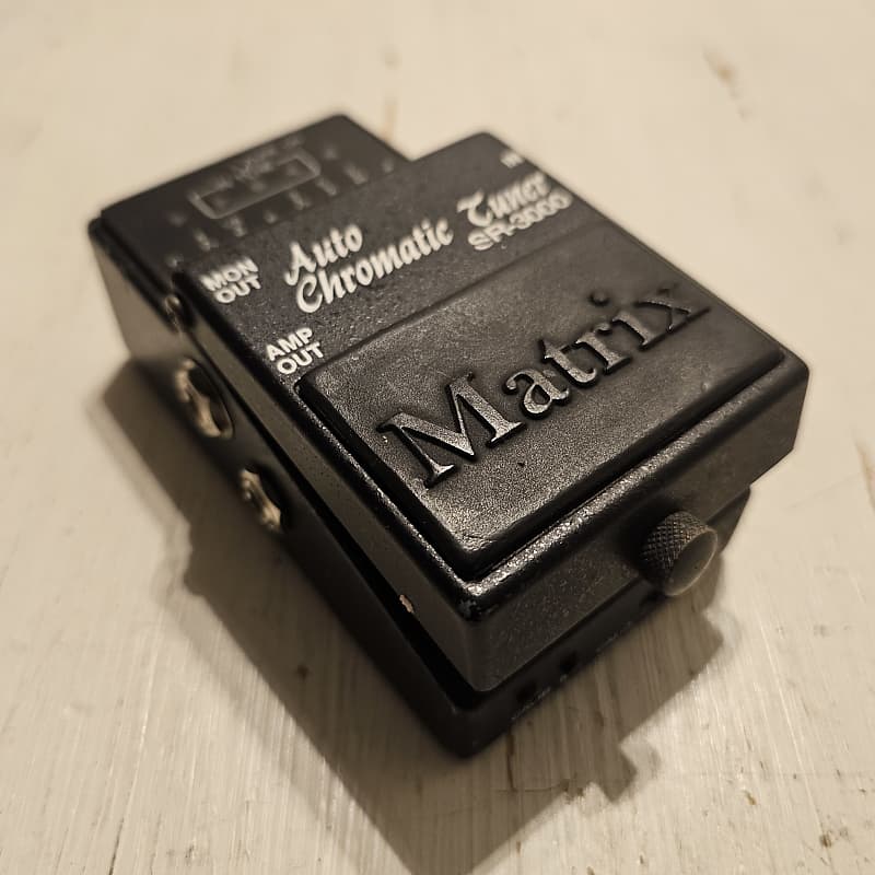 Matrix Auto Chromatic Tuner - Black | Reverb