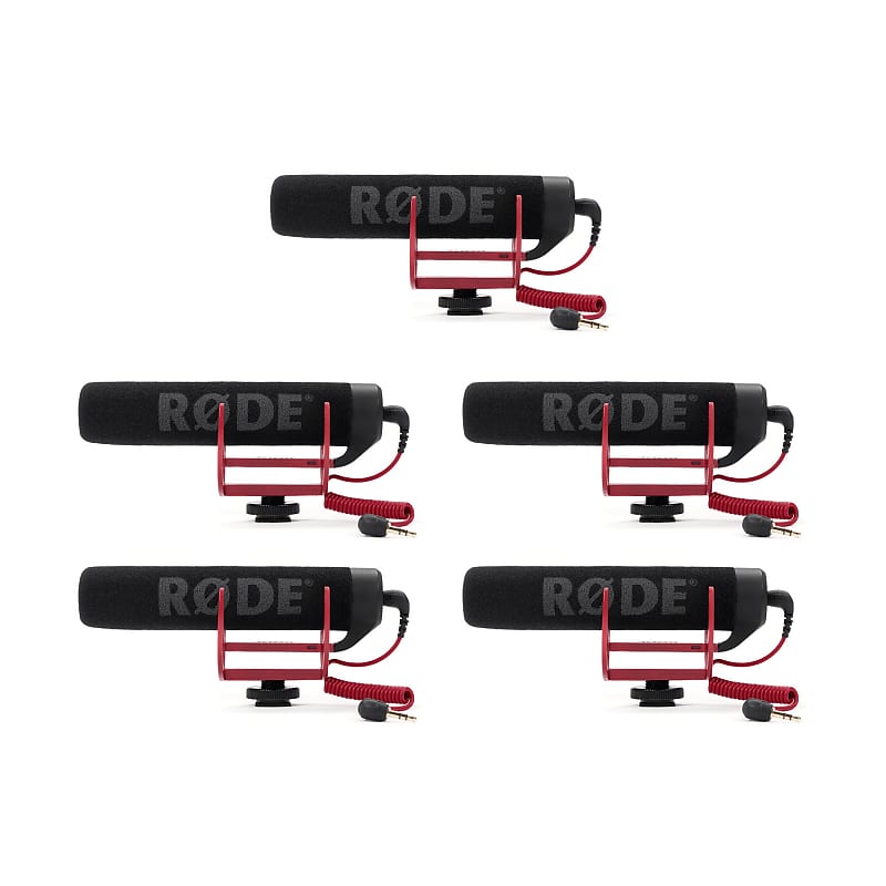 Rode VideoMic Go Lightweight On-Camera Microphone, 5-Set | Reverb
