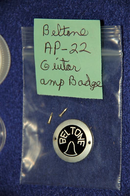 Beltone AP-22 amp, Badge ( Logo) early version very rare | Reverb