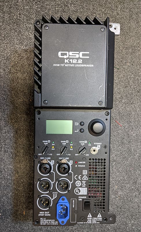 QSC K12.2 amp module | Reverb