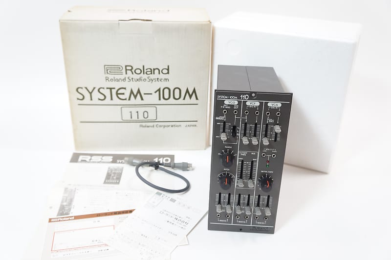 [SALE Ends June 30] MINT Roland SYSTEM-100M Model 110 VCO VCF | Reverb