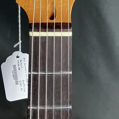 JET Guitars JJ-350 Offset Electric Guitar Dark Green Finish | Reverb