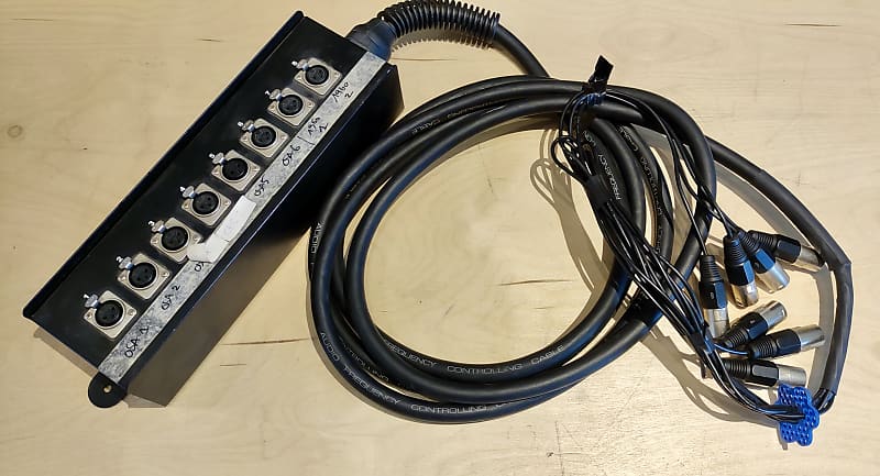 Pro Audio 8 Channel Stage Box Snake | Reverb