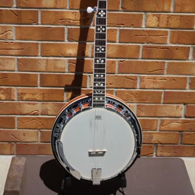 Mastercraft 5-String Burled Maple Resonator Banjo with | Reverb
