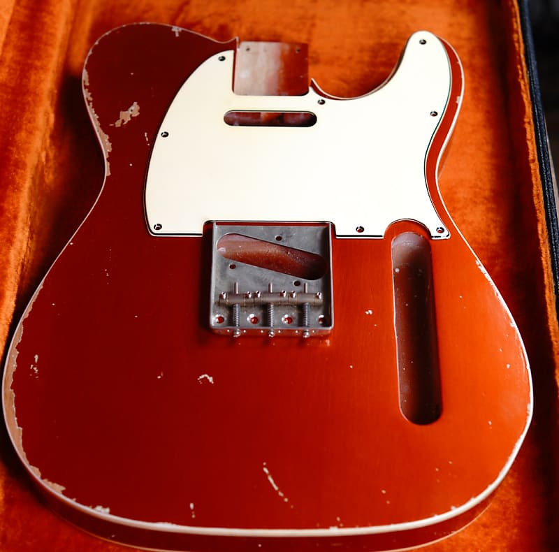 Freakaster Telecaster Custom Relic Body Candy Apple Red | Reverb