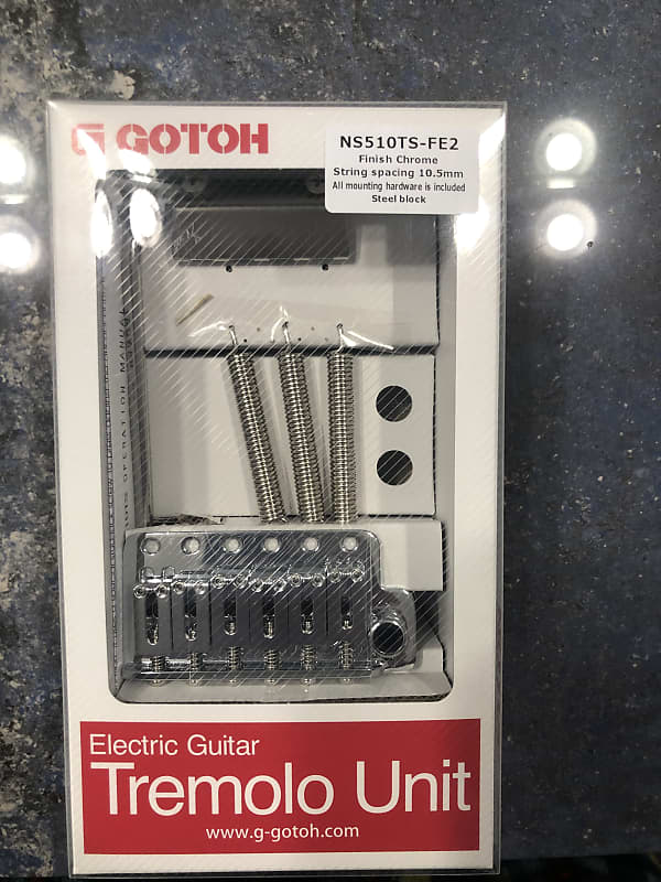 Gotoh 510T Fulcrum Tremolo System 2023 Chrome | Reverb