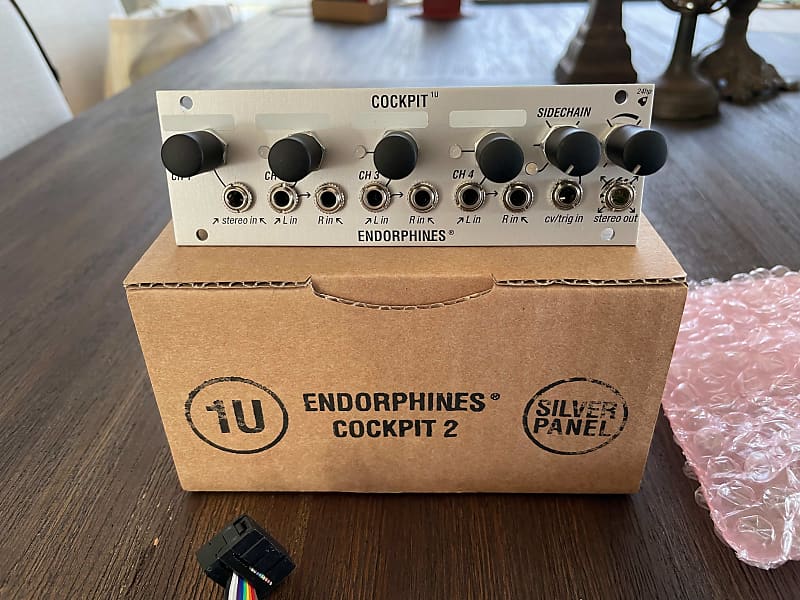 Endorphin.es Cockpit 2 - 1U - Silver | Reverb