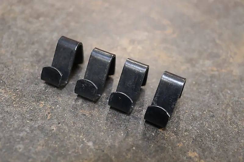 Ludwig Bass Drum Head Edge Protector Clips 4pk Vintage | Reverb