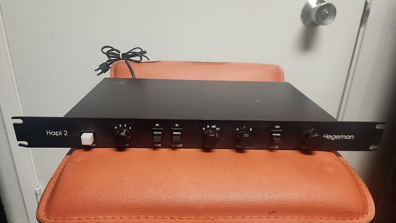 Rare Hegeman HAPI 2 PreAmp PreAmplifier Pre Amp Amplifier - | Reverb