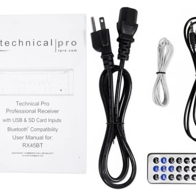 Technical Pro RX45BT Home Theater Receiver 1000w Amplifier | Reverb