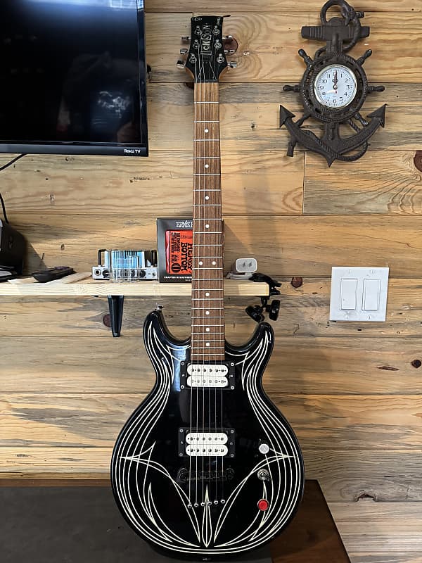 Jackson JJ-4 - Black / Pinstripe | Reverb