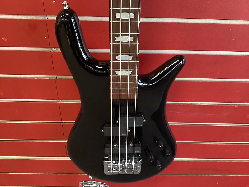 Spector Euro 4 Gloss Black Bass Guitar | Reverb