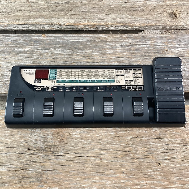 Zoom 3030 Multi-Effects Guitar Pedal, Used | Reverb