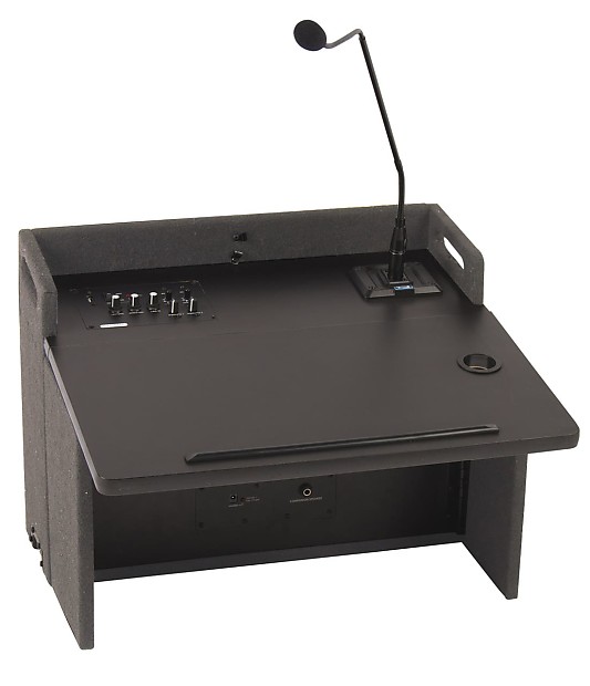 Anchor Audio Acclaim Lectern (Gray), ACL-8000 | Reverb