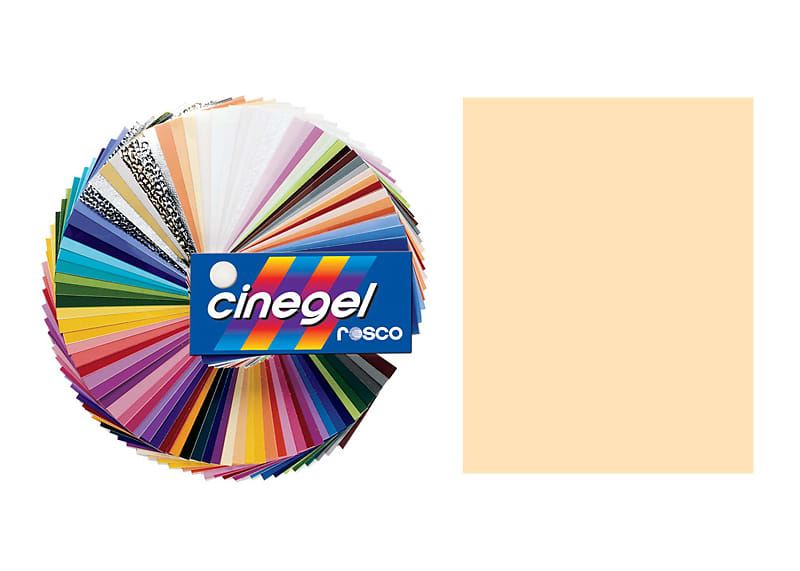 Rosco 3409-2024 Cinegel Sheet, 20x24, 3409 Roscosun 1/4 CTO | Reverb