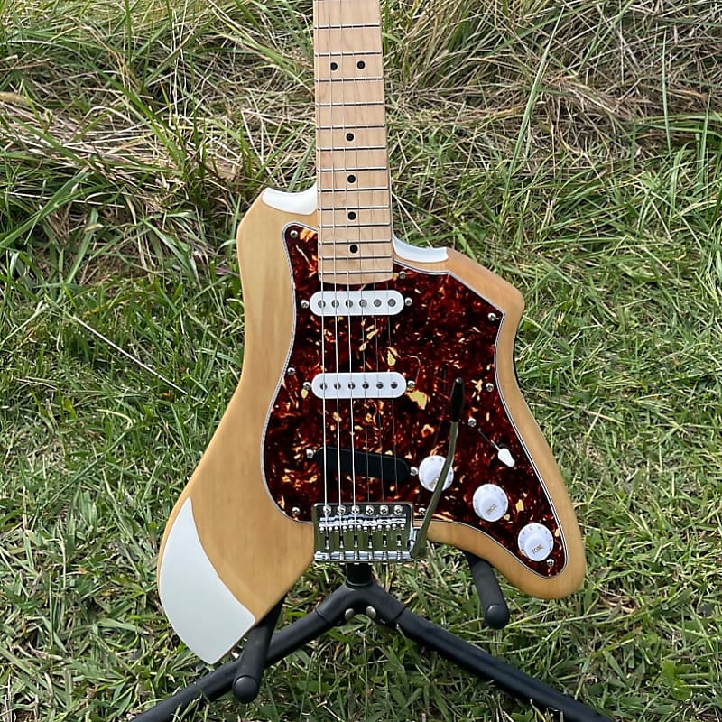 Stratocaster Style- K Douglas Custom Acer, Maple Fretboard, | Reverb