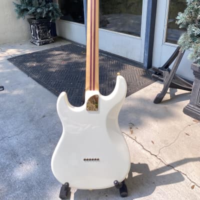 2010s Kiesel Bolt 6 USA Custom Shop "Marilyn" - White with | Reverb