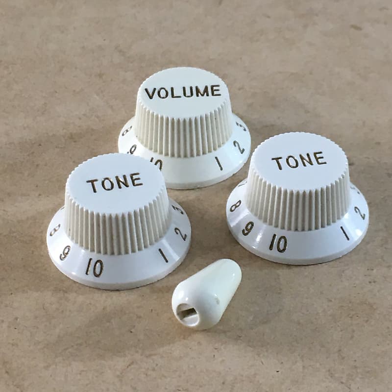 Vintage Genuine Fender USA Japan Strat MIJ Stratocaster Knobs | Reverb