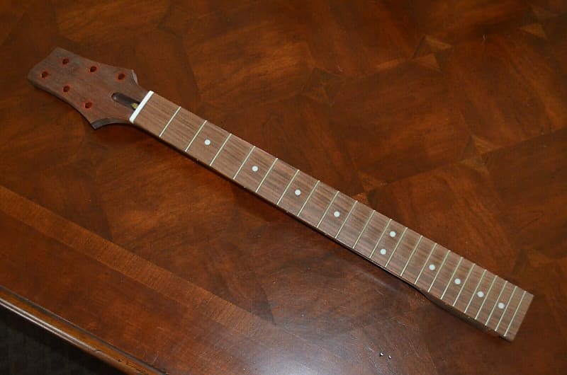 Warmoth Vertigo Padauk Neck Indian Rosewood Fretboard | Reverb