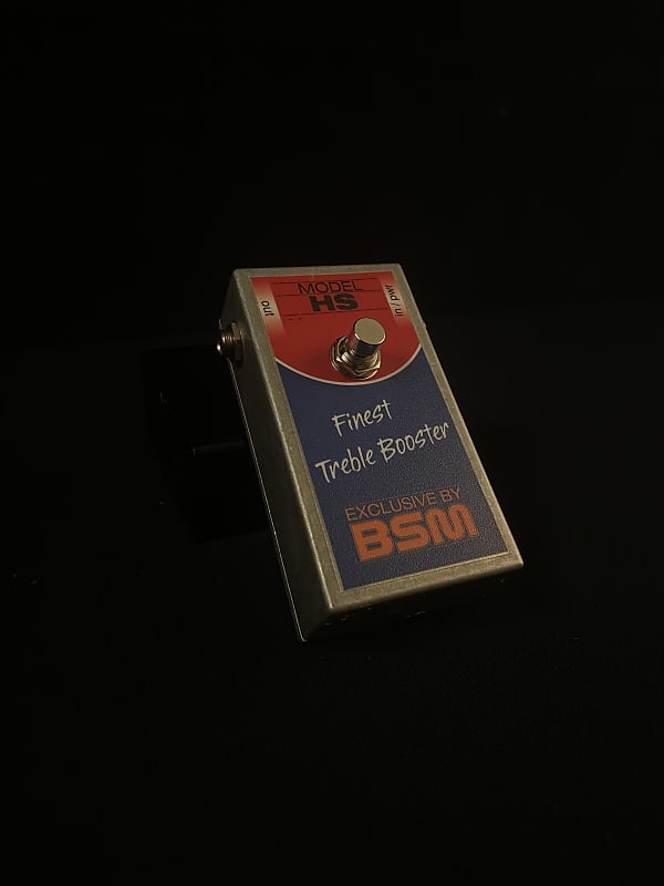 BSM Finest Treble Booster Model HS | Reverb