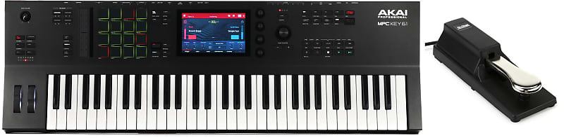 Akai Professional MPC Key 61 Standalone Sampler and Sequencer | Reverb
