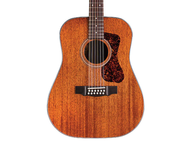 Guild D-1212 Dreadnought 12-String Acoustic Guitar - Natural | Reverb