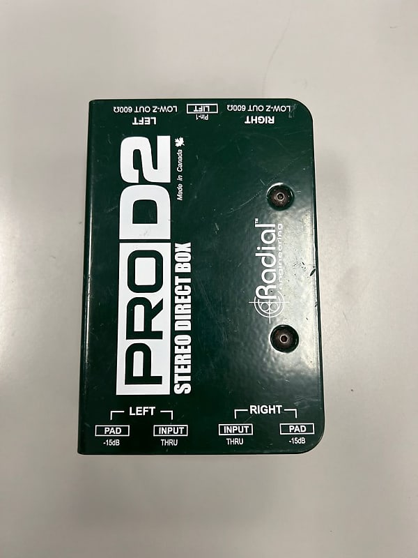 Radial Pro D2 Passive Direct Box (Lombard, IL) | Reverb