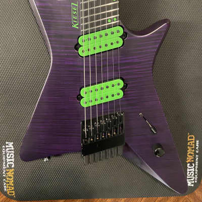 Kiesel Type X Headless 7-String - Translucent Purple | Reverb
