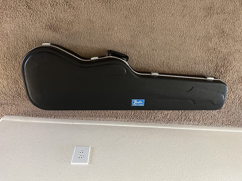 Fender Bass Case Deluxe Blue Badge 1990s-2000 | Reverb