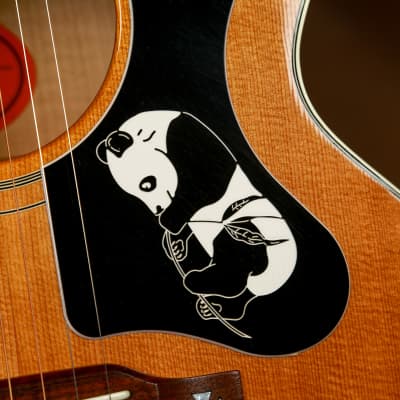 2003 Gibson J-185 Panda Custom Acoustic Guitar J-200 SJ-200 | Reverb