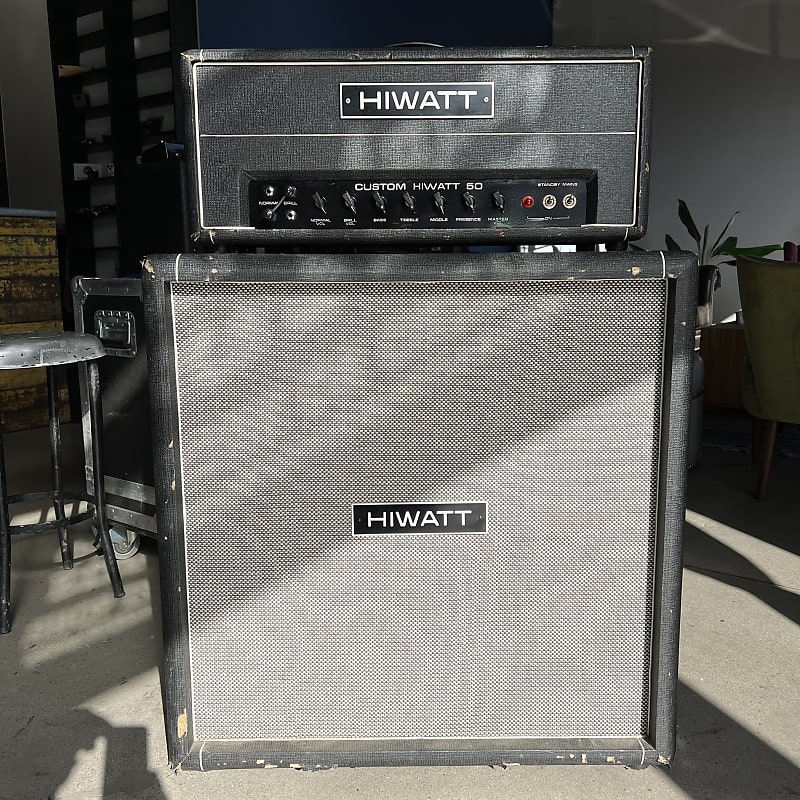 Hiwatt 4x12" Speaker Cabinet loaded with Fane Speakers | Reverb