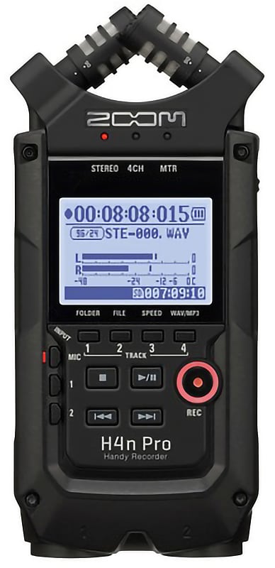 Zoom H4n Pro 4-Tracks Handy Recorder - Black | Reverb