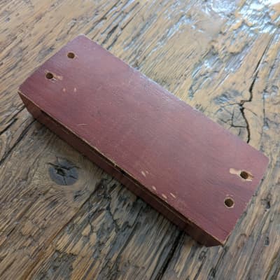 Duplex Wood Block and Mount 1950s | Reverb