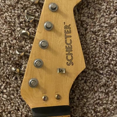 Vintage Schecter USA S style neck 1985 - Maple neck with | Reverb