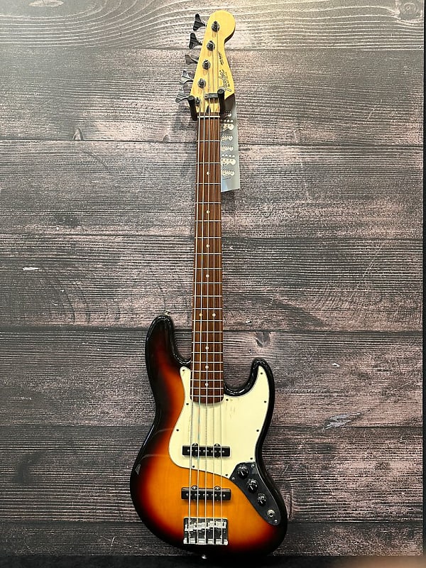 Fender Standard Jazz Bass V 5 String Bass Guitar (Margate, | Reverb