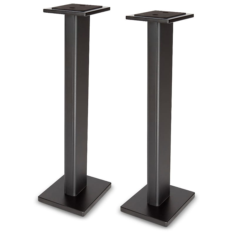 DR Pro SMS1BK Wood Studio Monitor Stand (Pair) 36" Black | Reverb