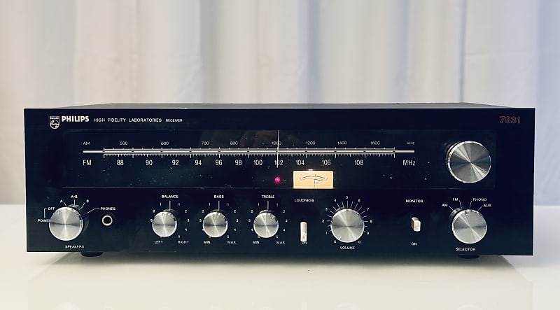 Vintage Philips 🔥 7831 Vintage Receiver - Serviced + Cleaned | Reverb