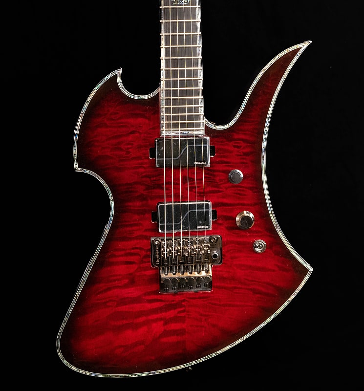 BC Rich EXMGFRBCB Mockingbird Extreme Exotic black cherry | Reverb