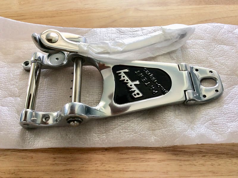 Bigsby B7 Polished Aluminum Archtop Les Paul | Reverb