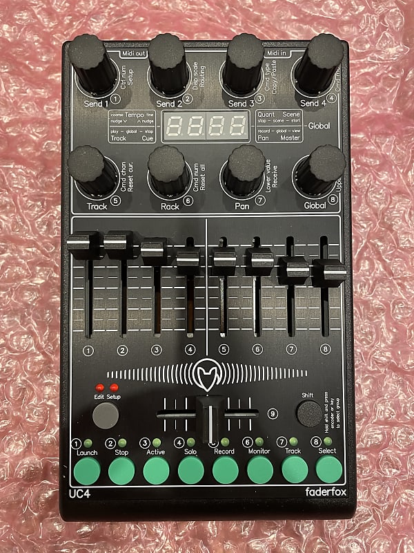 Faderfox UC4 | Reverb