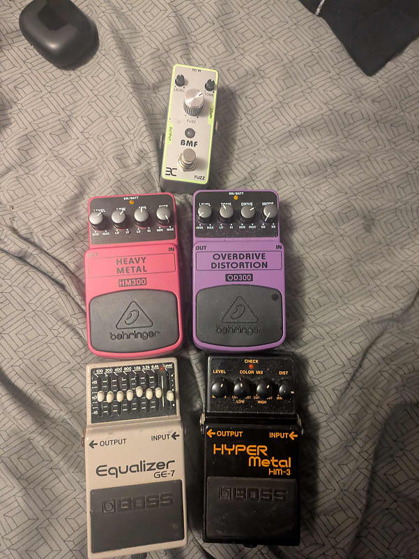 READ DESCRIPTION Random pedal group boss, behringer, big muff | Reverb