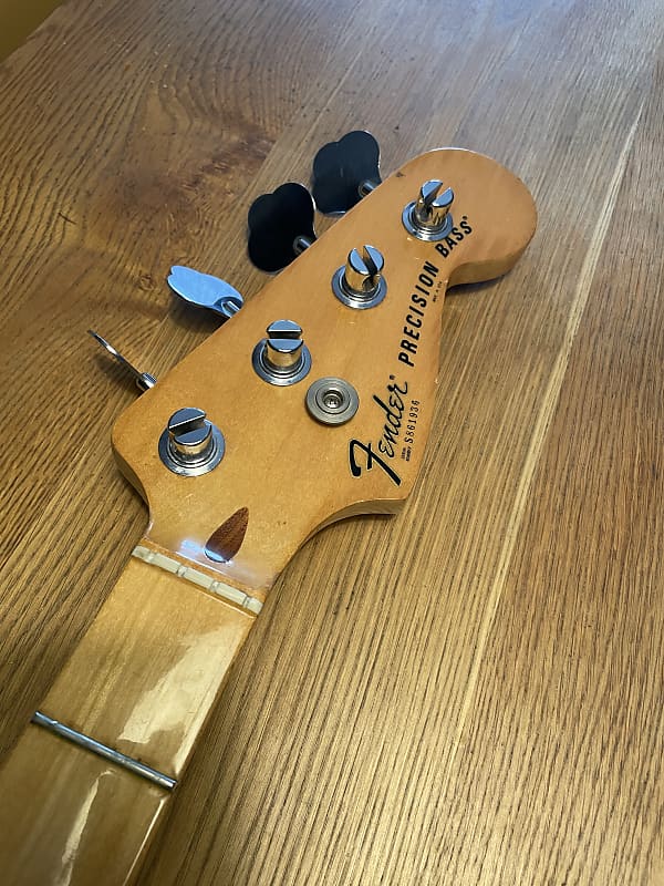 Fender Precision Neck 1978 - Natural | Reverb