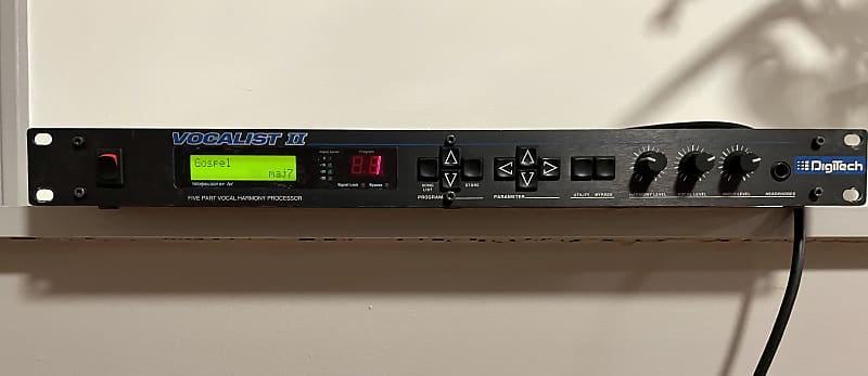 Digitech Vocalist II 2 5-Part Vocal Harmony Processor Rack | Reverb