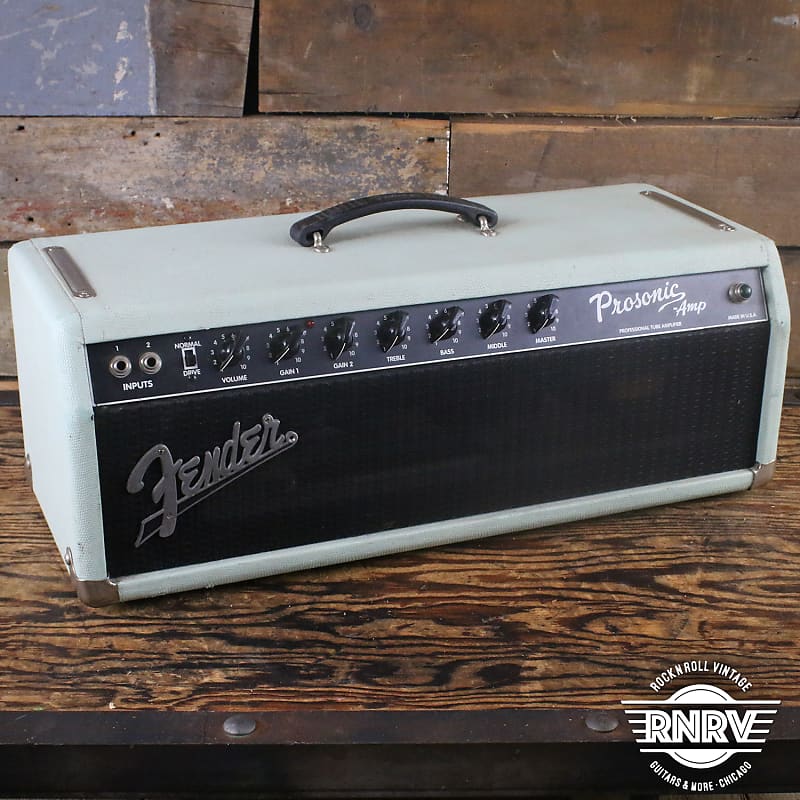 Fender Prosonic Amp 2-Channel 60-Watt Guitar Amp Head | Reverb