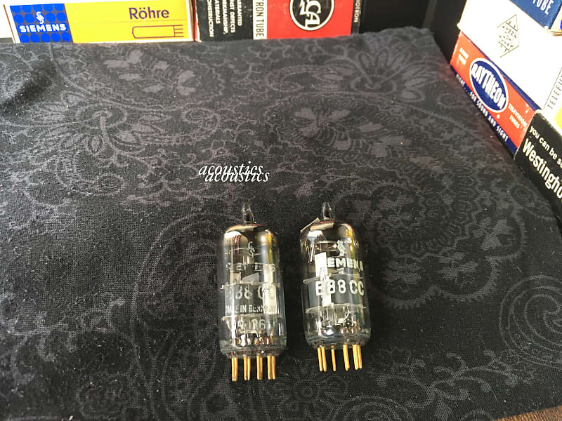 Siemens E88CC Matched Pair | Reverb