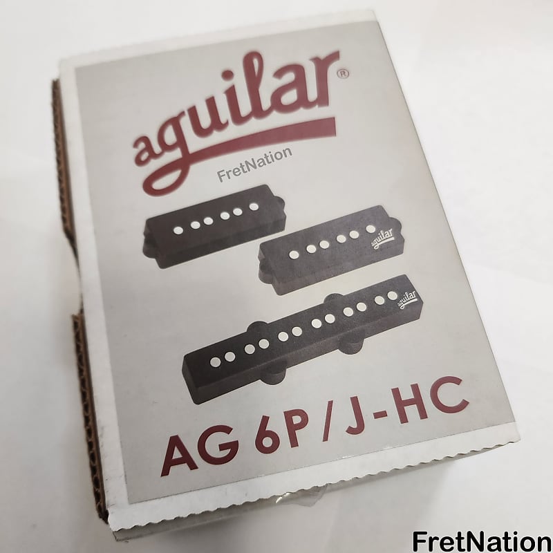 Aguilar 6PJ-HC 6-String Hum-Cancelling P/J Pickup Set - AG | Reverb