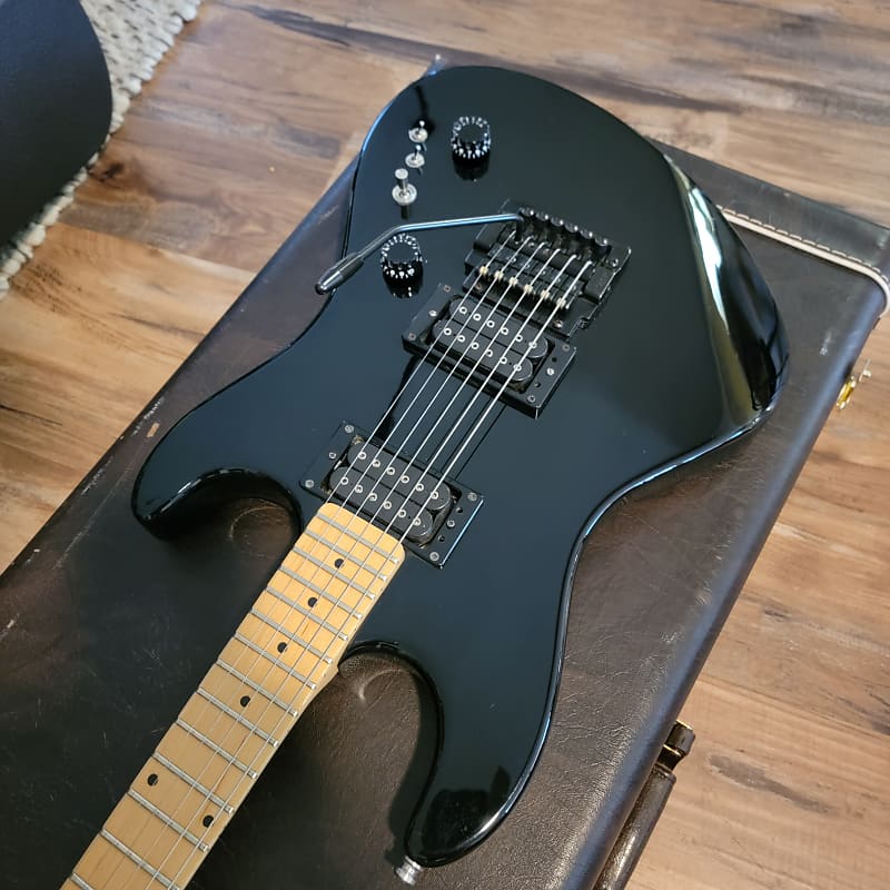 1984 Guild S280 Vintage Electric Guitar USA Black With | Reverb