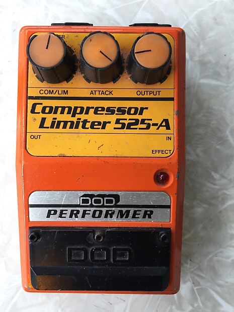 DOD 525-A Vintage Compresor 70's ? Orange | Reverb